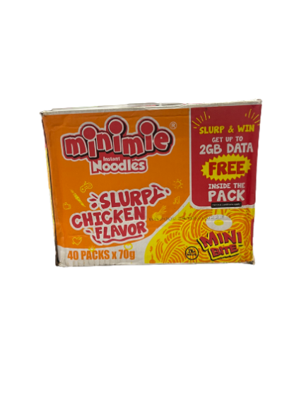 Minimie Instant Noodles Slurpy Chicken Flavor - NaijaMarket